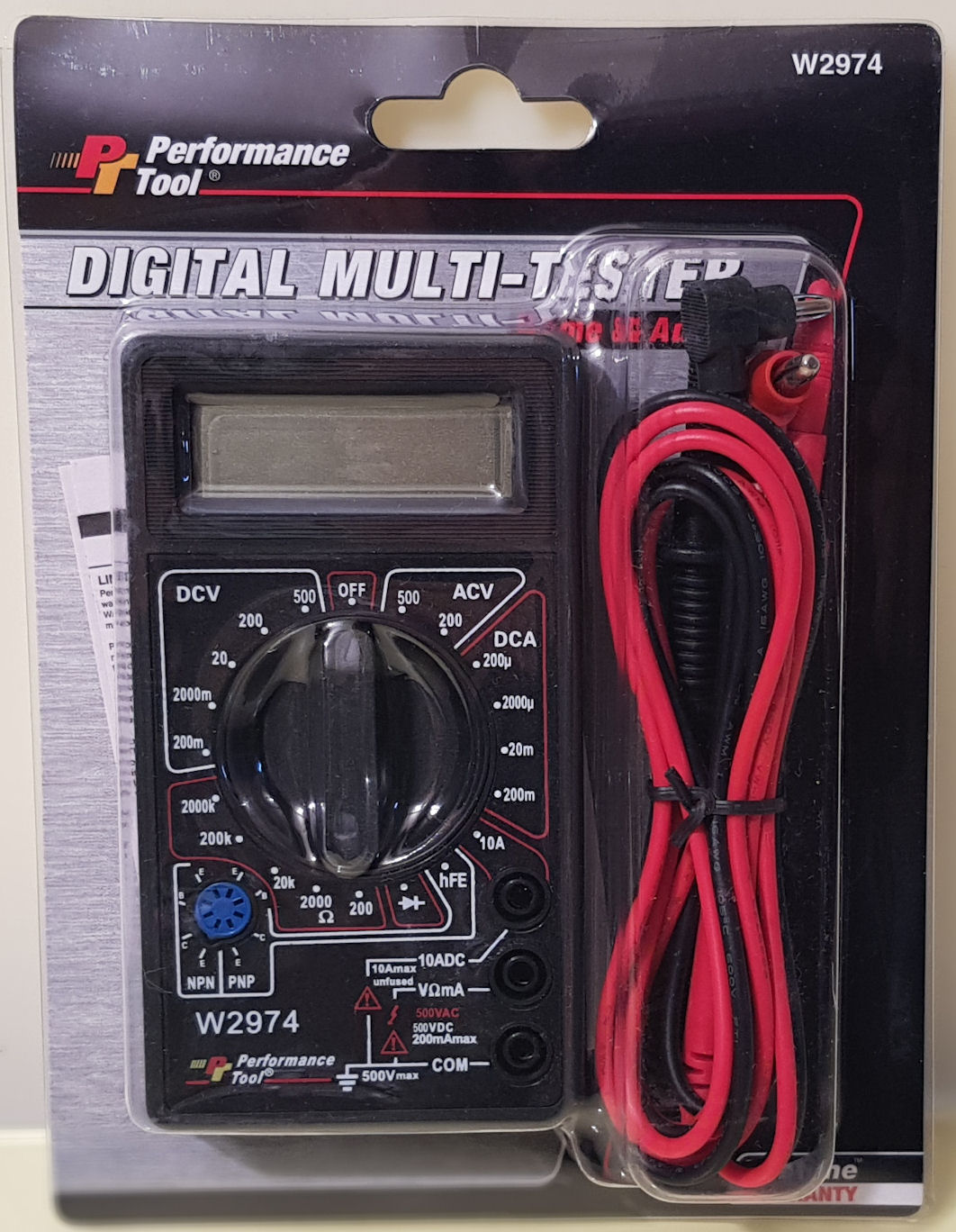 Мултицет W2974 | ЕМДЕ Електроникс