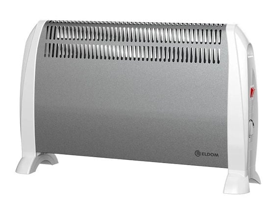 Конвекторна печка, ЕЛДОМ Подова CF2000SL 2kW - сив | ЕМДЕ Електроникс