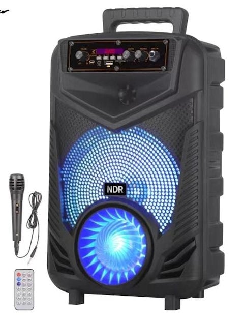 Активна караоке Bluetooth тон колона 8" NDR-P44 | ЕМДЕ Електроникс