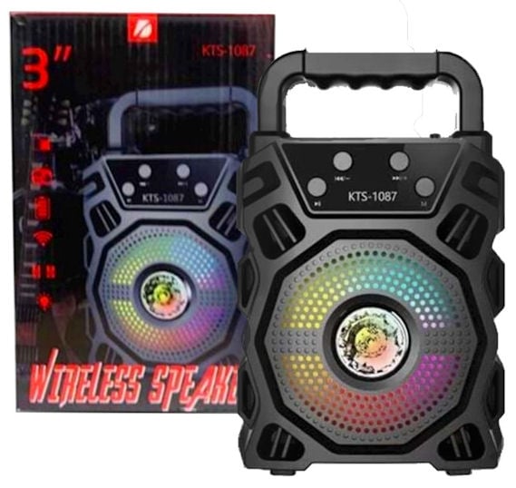 Активна караоке Bluetooth, мини тонтонколона (музикална уредба) KTS ...